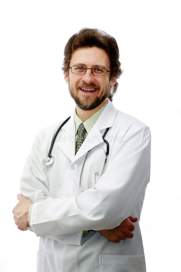 Laughing doctor stock photo. Image of laugh, adult, care - 12890882