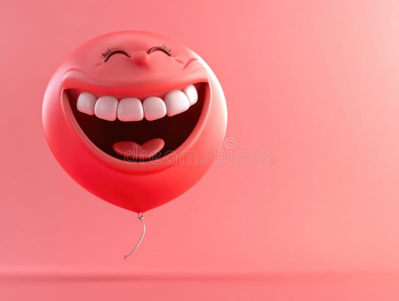 Laughing Emoji Balloon stock photo. Image of celebration - 359537130
