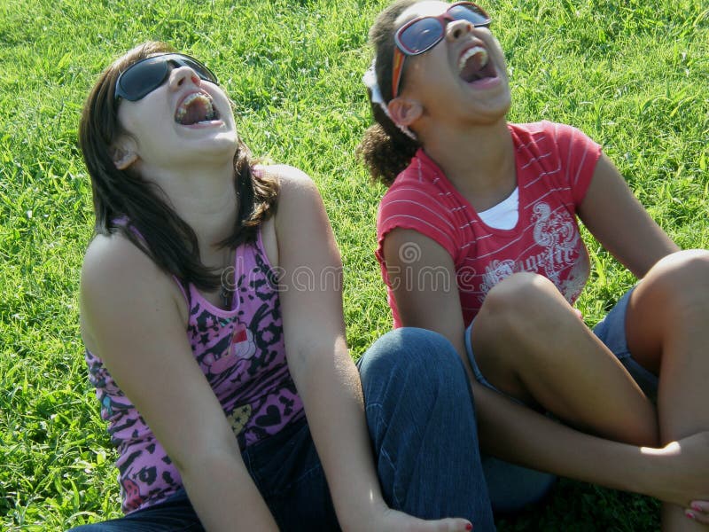 Laughing Fun stock image. Image of cute, teenagers, friends - 6274549