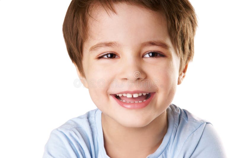 Laughing kid stock image. Image of portrait, honey, childhood - 18900127