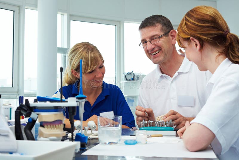 Laughing in a lab stock image. Image of medicine, lesson - 11786947