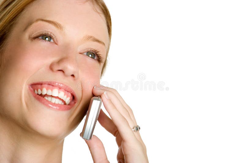 Laughing Phone Woman stock photo. Image of laugh, space - 3060700