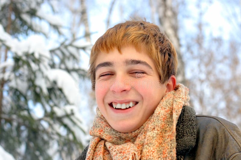 Laughing teenager stock photo. Image of laughing, face - 3744524