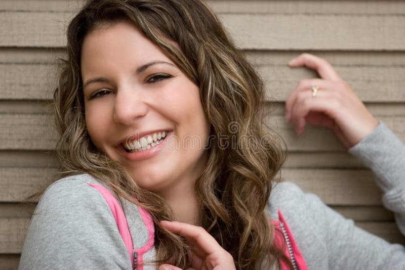 Laughing Woman stock image. Image of teenagers, smile - 8348641
