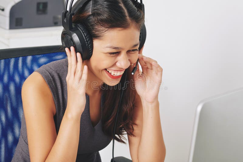 Technical support operator stock photo. Image of lifestyles - 194868242