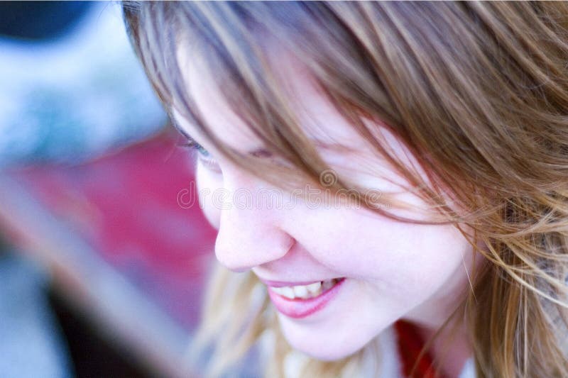 Laught stock photo. Image of portrait, beautiful, close - 575770