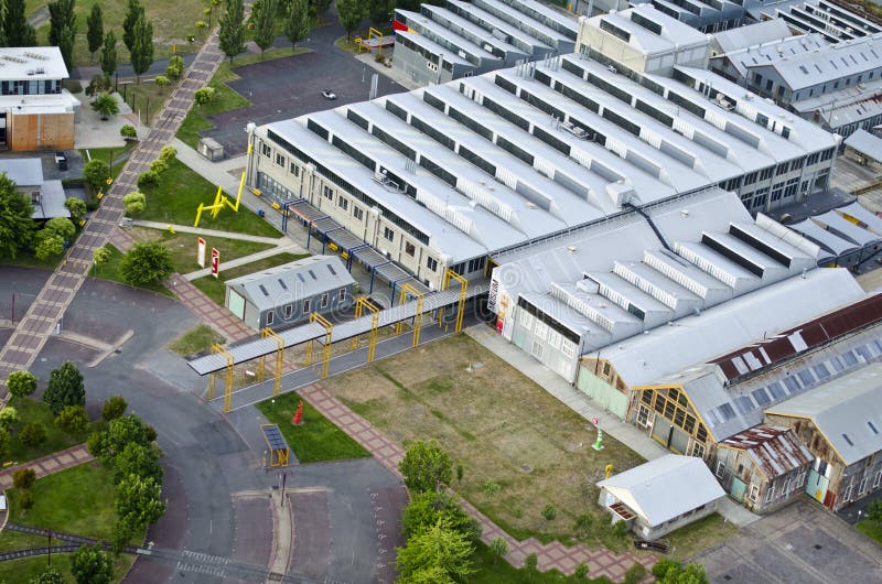 Launceston Museum Aerial View Editorial Stock Photo - Image of track ...