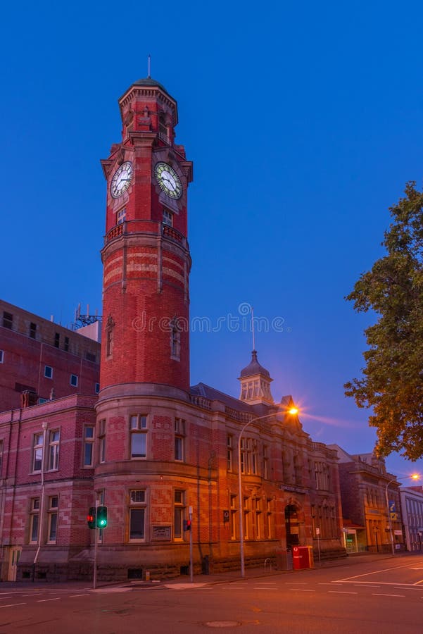 Launceston Post Office Building in Tasmania, Australia Stock Image ...