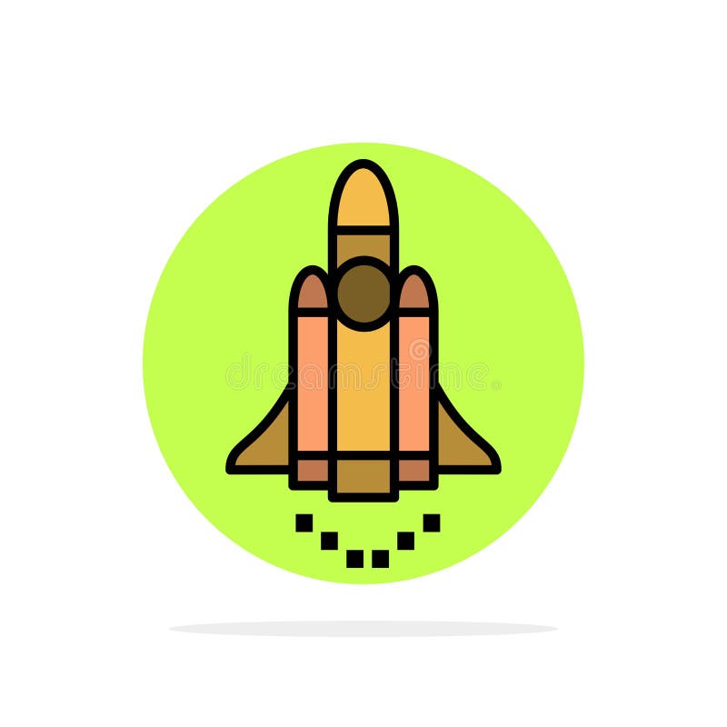 Launch, Launching, Marketing, Promote Abstract Circle Background Flat ...