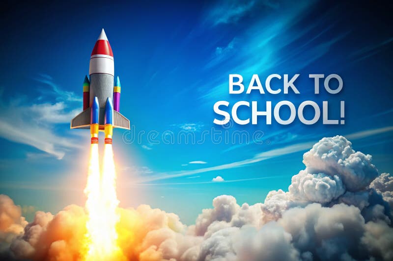 Launch into Learning a Vibrant BacktoSchool Rocket Launch Concept for Educational Inspiration ...