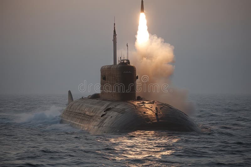Launch of a Nuclear Ballistic Intercontinental Missile from Submarine ...