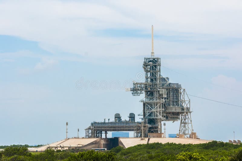 Launch pad 39 a editorial stock photo. Image of sand - 33058893