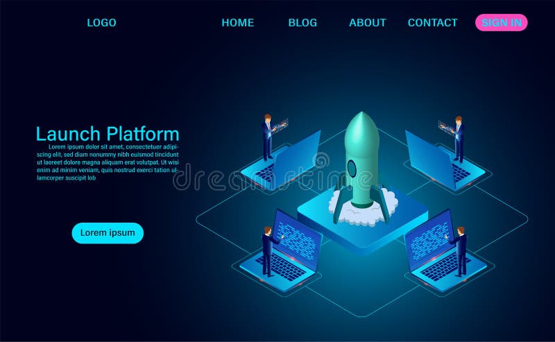 Launch Platform and Successful Project Launching a Rocket of Growth ...