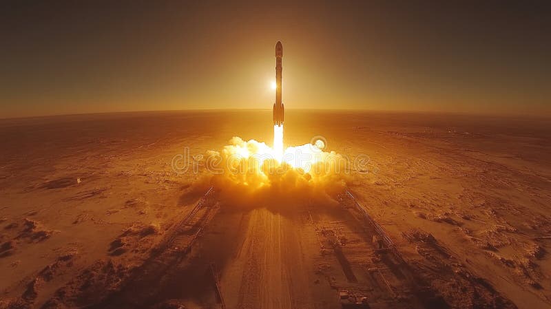 Rocket Launch Power Plume Spaceflight Aerospace Stock Photos - Free ...