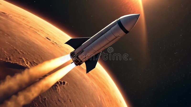 The Launch of Spacecraft, Cosmos Mission in an Open Galaxy. AI ...