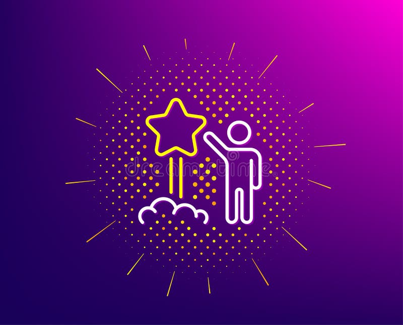 Launch Star Icon. Feedback Rating Sign. Vector Stock Vector ...