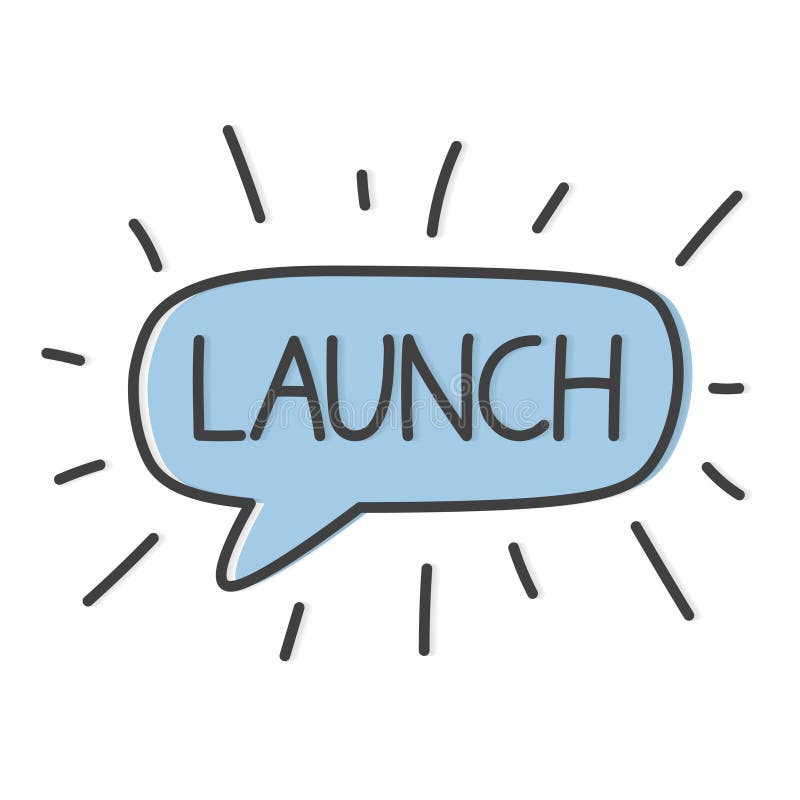 Launch word concept stock vector. Illustration of price - 198235558