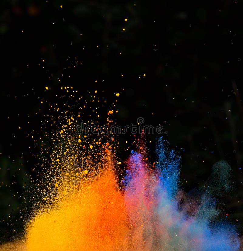 15,950 Launched Colorful Powder Black Background Stock Photos - Free ...
