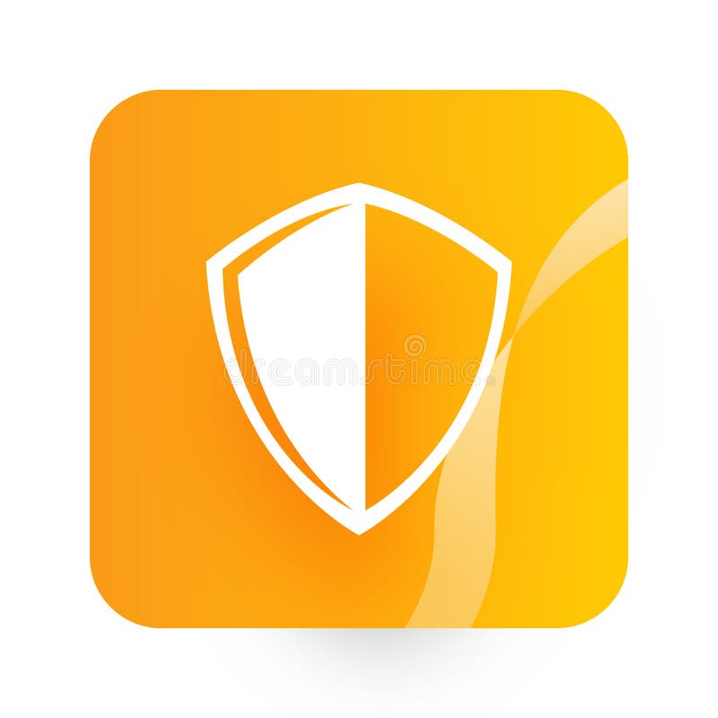 Cartoon button security stock vector. Illustration of security - 259404173