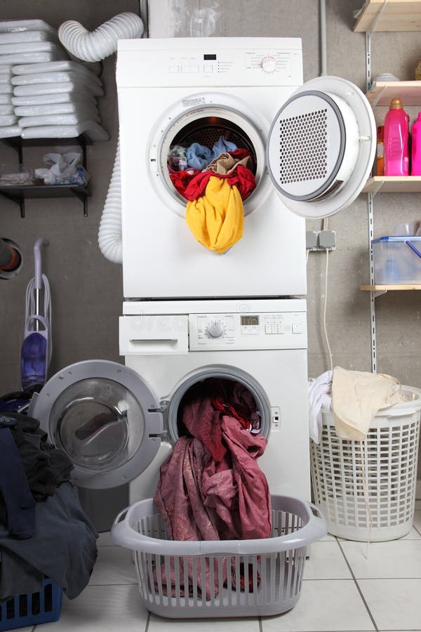 Laundry stock image. Image of loaders, cloathes, utility - 17630915