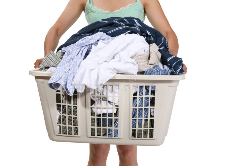 Laundry stock image. Image of pile, housework, wash, service - 12424807