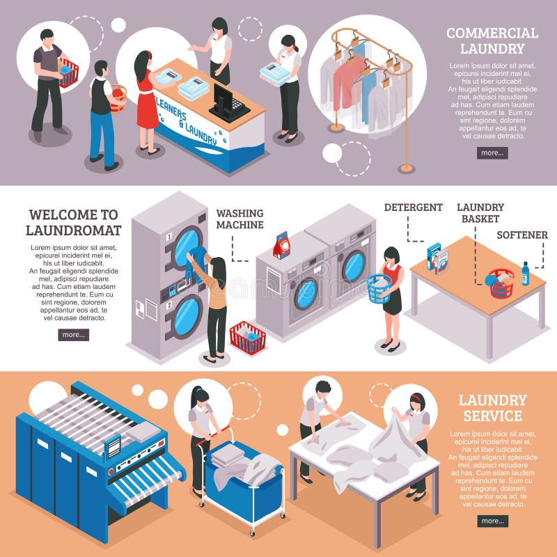 Laundry Service Set stock vector. Illustration of fabric - 79064415