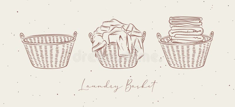 Dirty Clothes Line Drawing Stock Illustrations – 485 Dirty Clothes Line ...