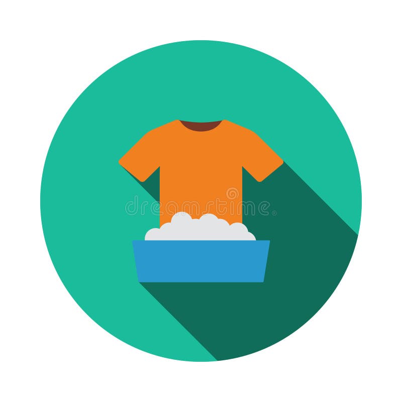 Laundry Clothes Icon stock vector. Illustration of clean - 241996455