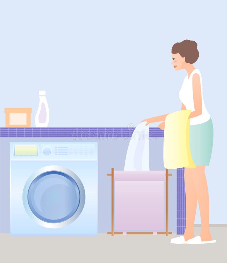 Happy Laundry Day Stock Illustrations – 351 Happy Laundry Day Stock ...
