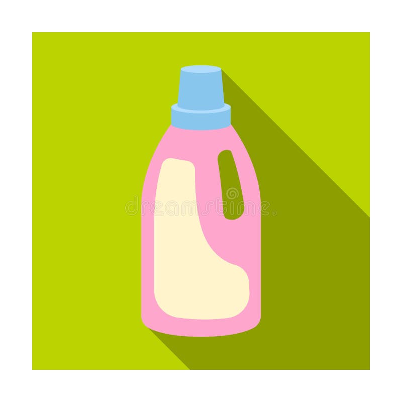 Laundry Detergent Icon in Flat Style Isolated on White Background ...
