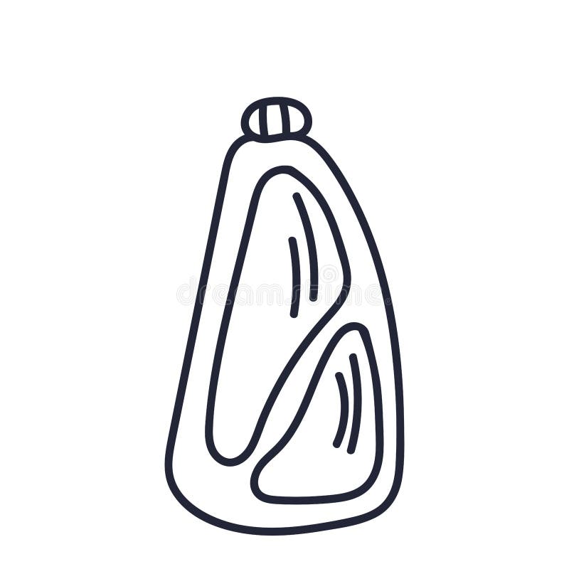 Laundry Detergent Pack. Washing Powder Plastic Bag. Vector Illustration ...