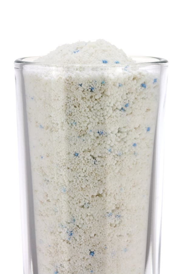 Washing Powder in a Measuring Cup Stock Image - Image of copy, neat ...