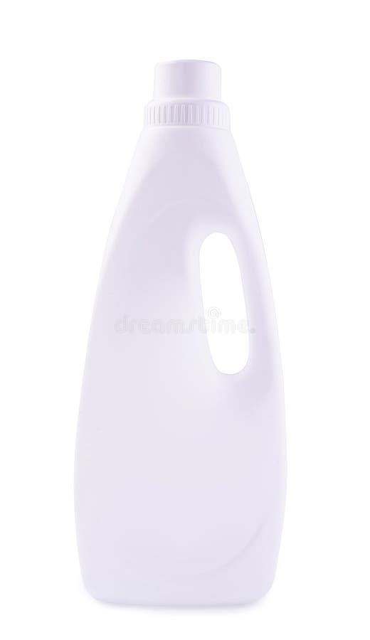 White Plastic Container for Liquid Detergent Isolated Stock Photo ...
