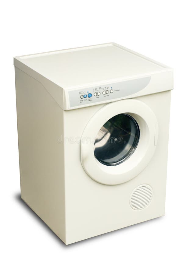 Dryer stock photo. Image of cutout, drying, machine, isolated - 37470064