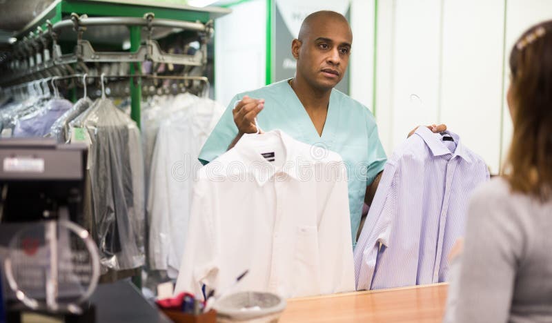 Handing on Clothes stock image. Image of security, covering - 25466091