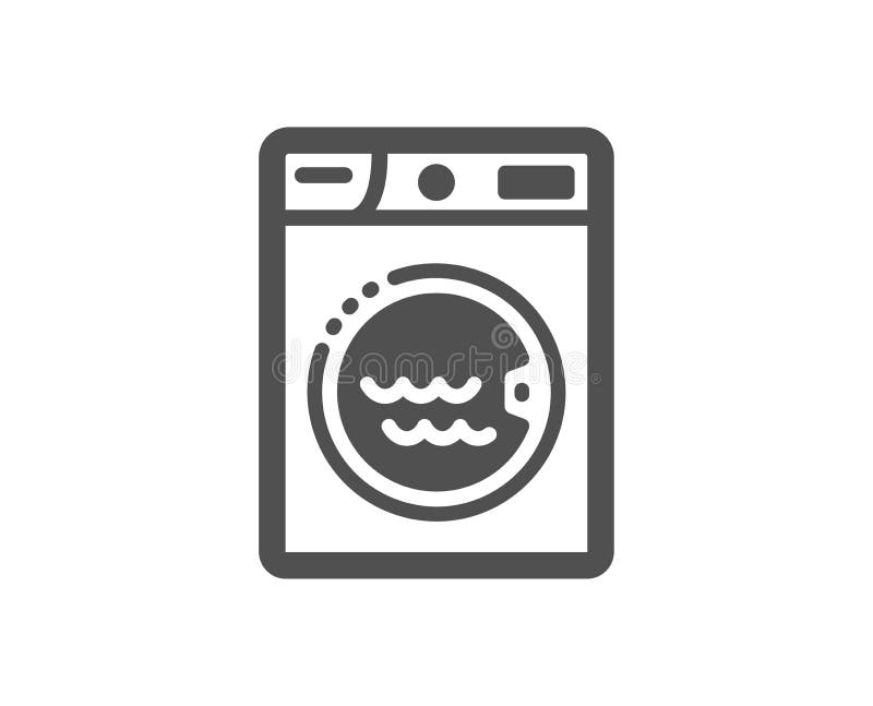 Laundry Icon. Washing Machine Sign. Hotel Service. Vector Stock Vector ...