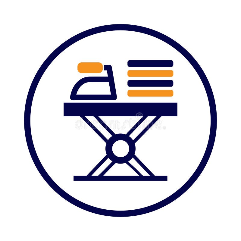 Laundry, Iron, Cloth Laundry, Iron Laundry Icon Stock Vector ...