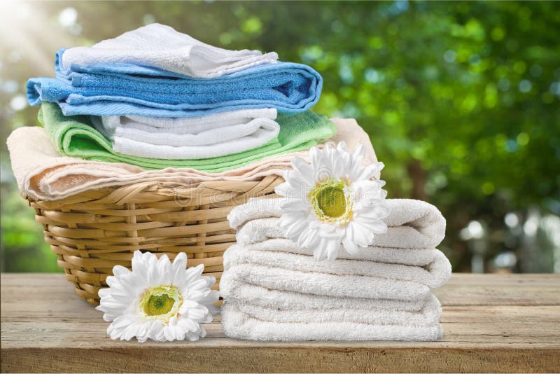 Laundry stock photo. Image of laundromat, linen, clean - 111504868