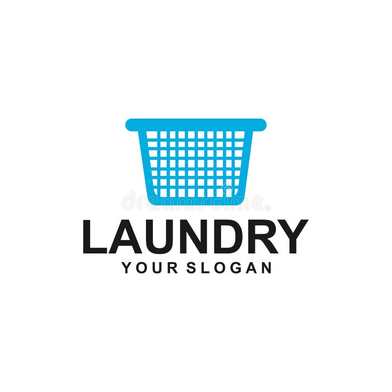 Laundry Logo Template Design Vector Stock Illustration - Illustration ...