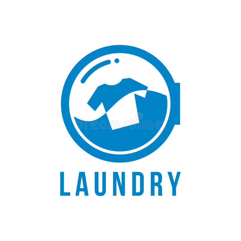 Laundry Logo stock vector. Illustration of wash, londry - 94276502