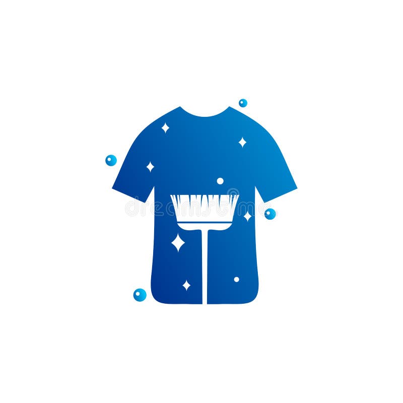 Laundry Logo Vector Template, Creative Clean Logo Design Concepts Stock ...