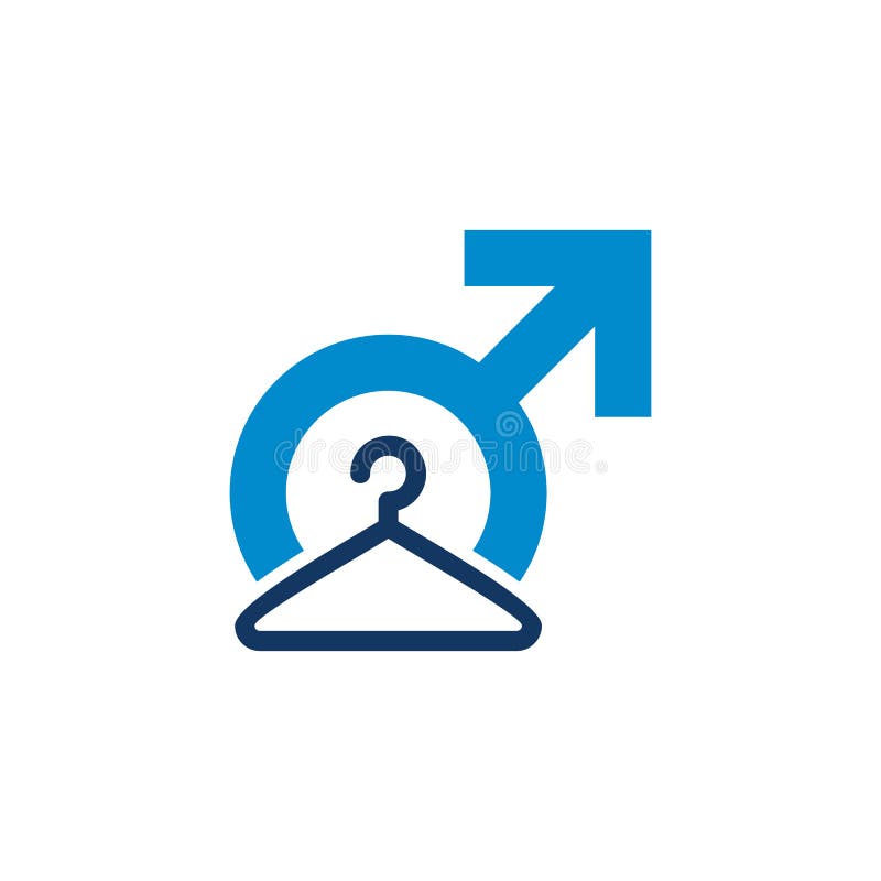 Laundry Male Man Logo Icon Design Stock Vector - Illustration of ...