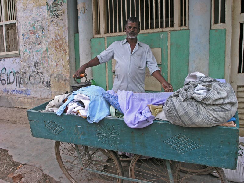 Laundry Man in Madurai, Tamil Nadu, India Editorial Photography - Image ...