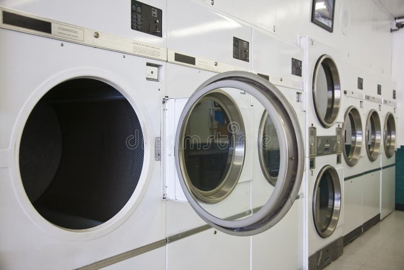 Laundry Mat stock photo. Image of black, laundromat, clothes - 10229922