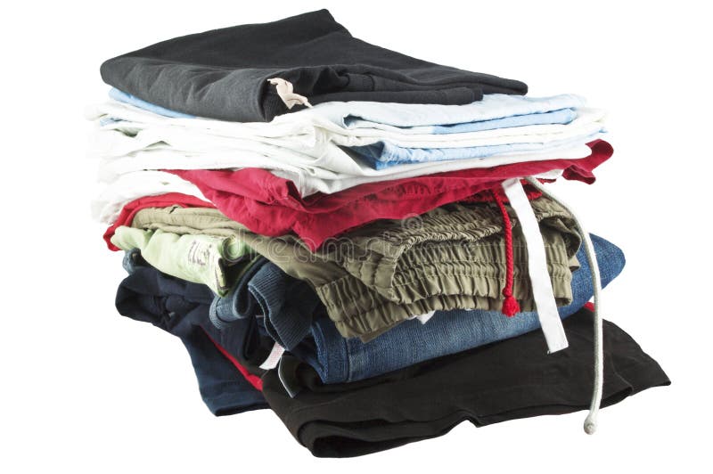 Big Pile of Laundry with Path Stock Image - Image of appliance, dirty ...