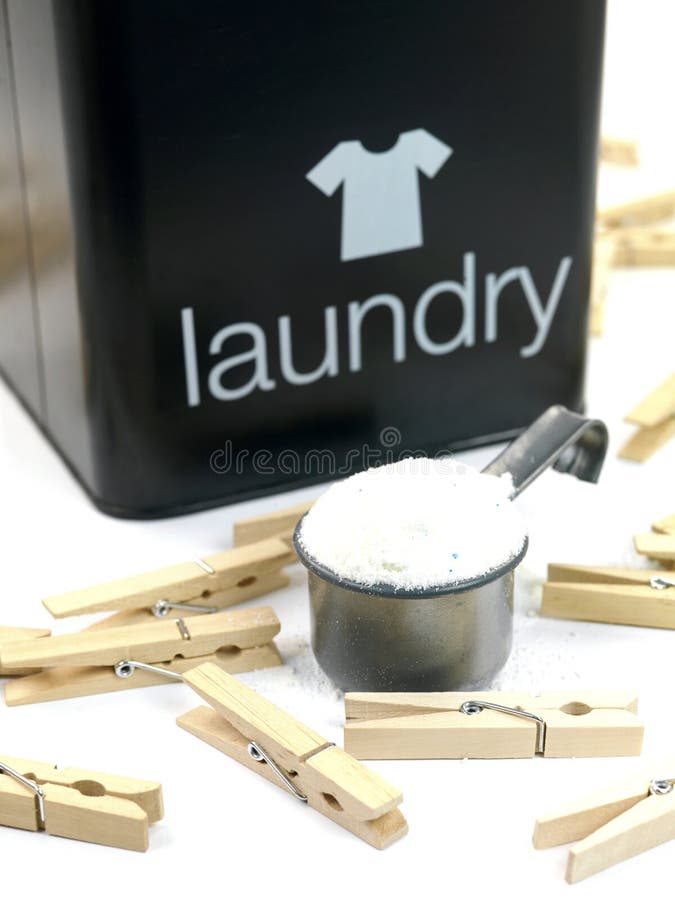 Laundry basket with towels stock image. Image of textile - 10179635