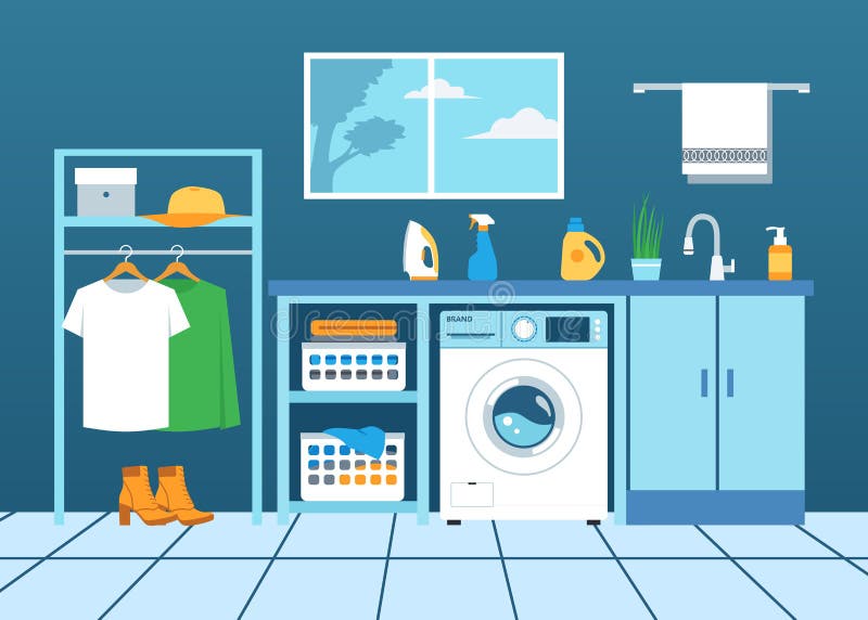 Laundry Room Clipart Images