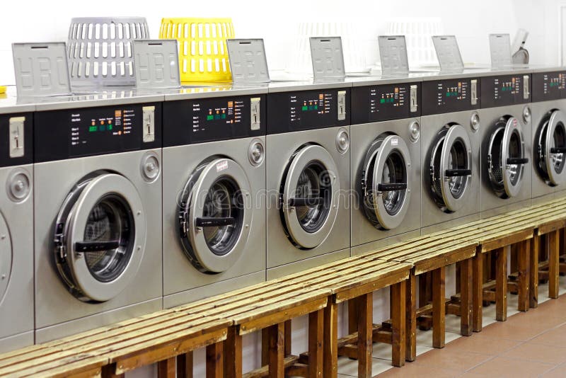 Laundry shop stock photo. Image of public, wash, shop - 98366266