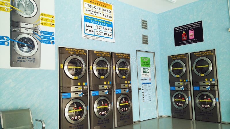 Laundry Shop editorial image. Image of laundering, commercial - 61559940