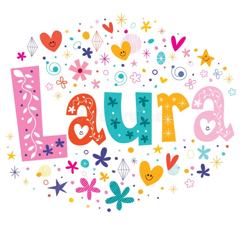 Laura Name Sign